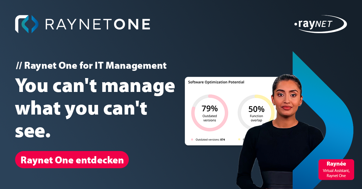 Raynet One für IT Management • Raynet • Discover to Manage